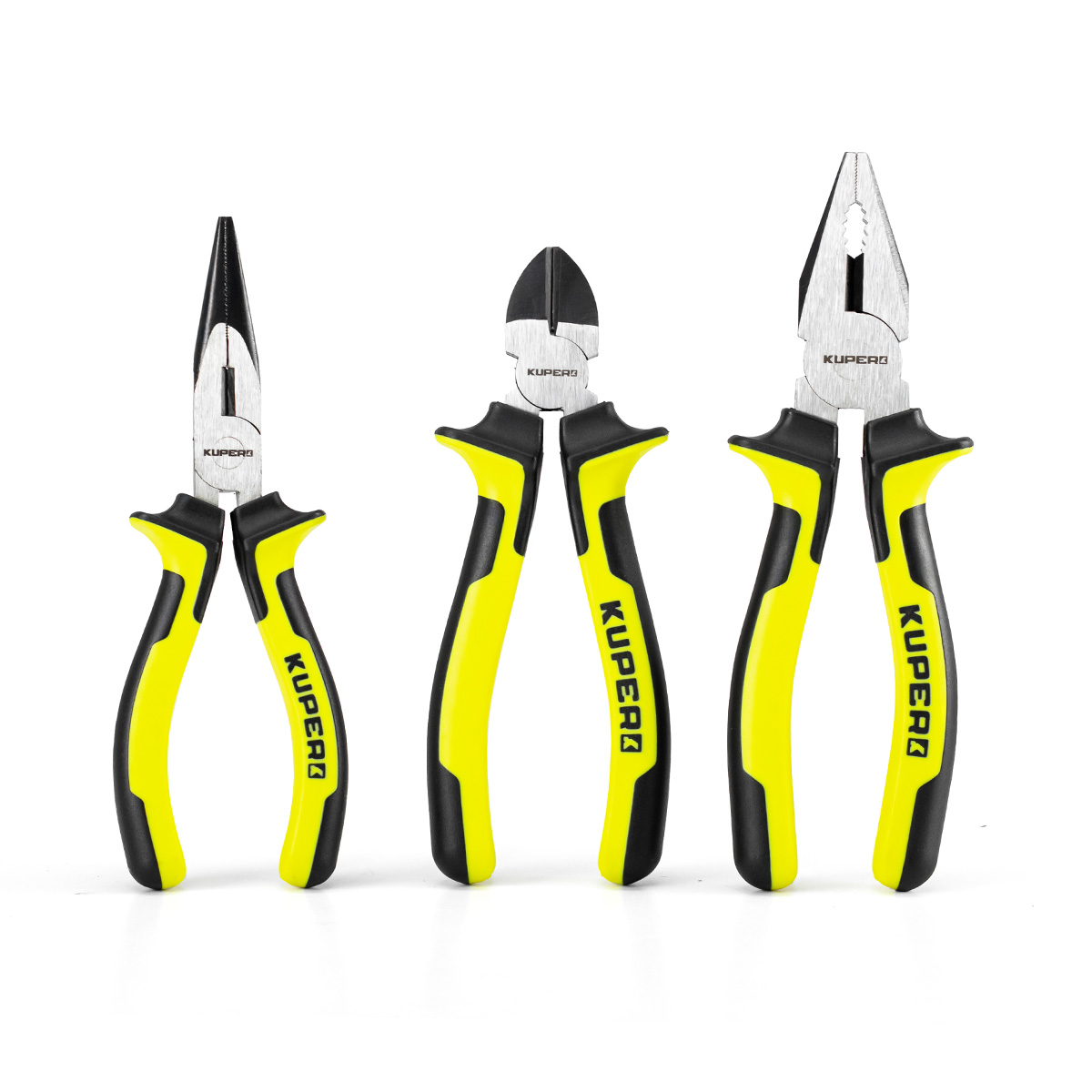 Set de Pinzas y Alicate - Kuper Herramientas